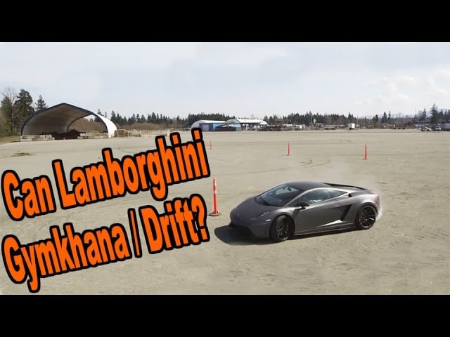Lamborghini Gallardo Hoons Gymkhana Style