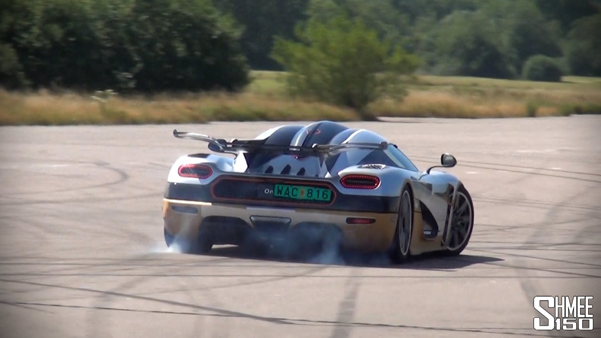 Shmee Rides in the Koenigsegg One:1