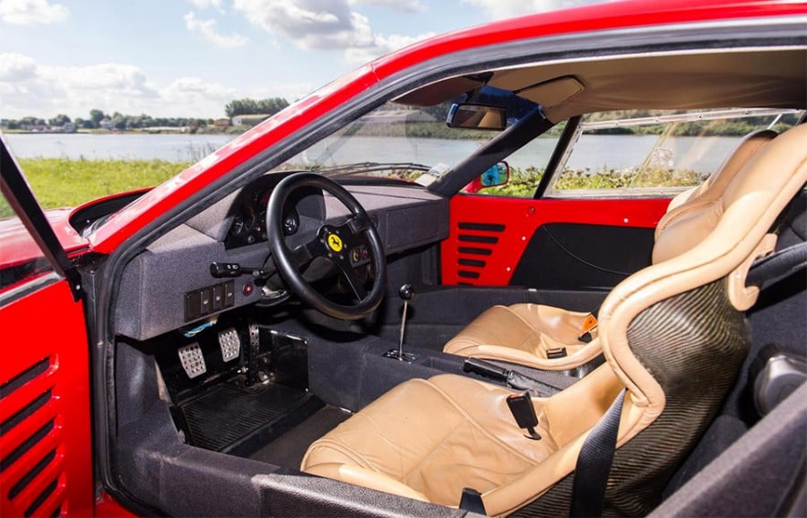 Nigel Mansell's Ferrari F40 Fetches Nearly $900k