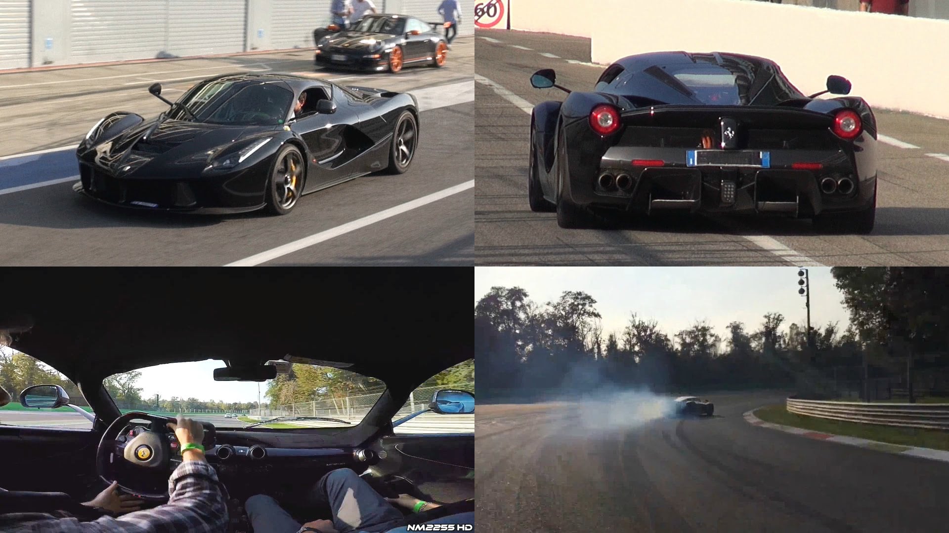Watch a 950hp Ferarri LaFerrari Drift Monza