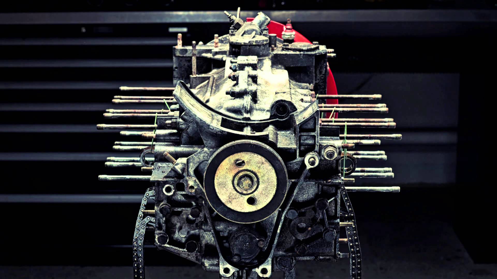 Porsche Flat Six Engine Time-lapse Teardown