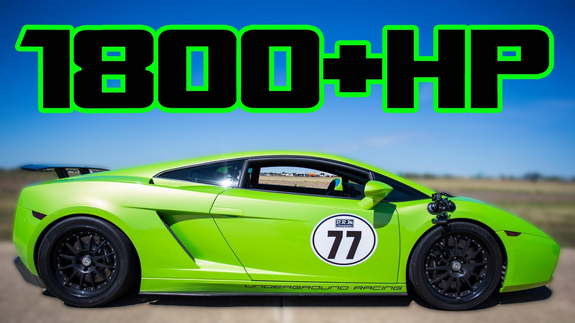 Blow out Your Speakers with This 1800hp TT Lambo