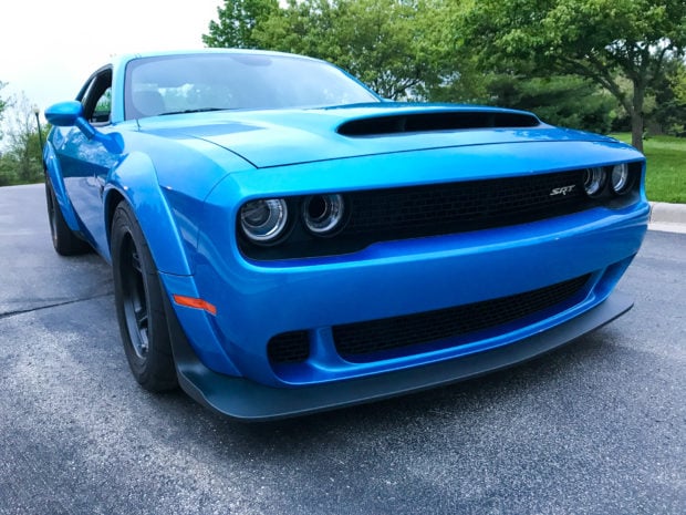 2018 Dodge Demon Looks Phenomenal in B5 Blue