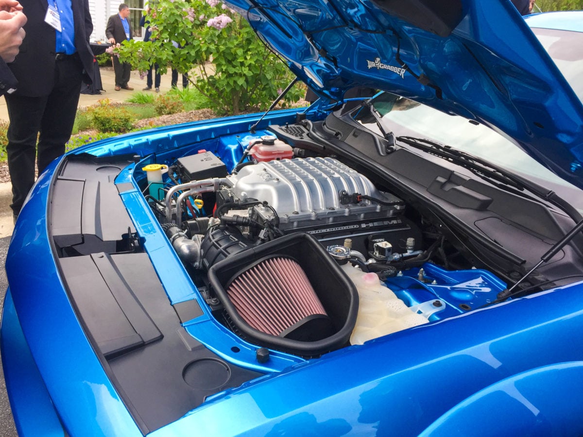 2018 Dodge Demon Looks Phenomenal in B5 Blue