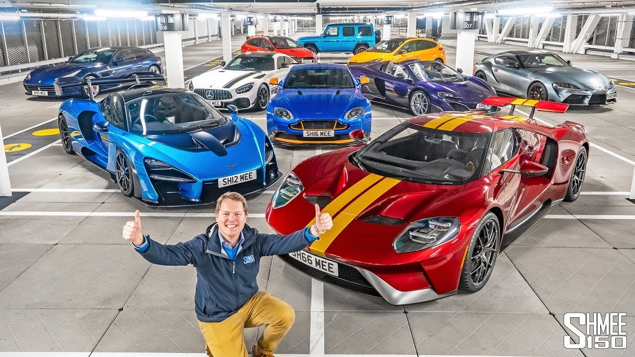Shmee150 Shows off His Entire Supercar Collection