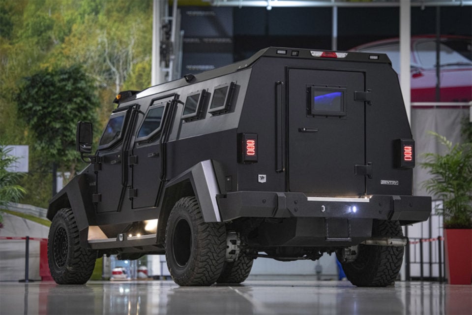 The INKAS Sentry Civilian Is an Armored Ford F-550 Truck for the Wealthy
