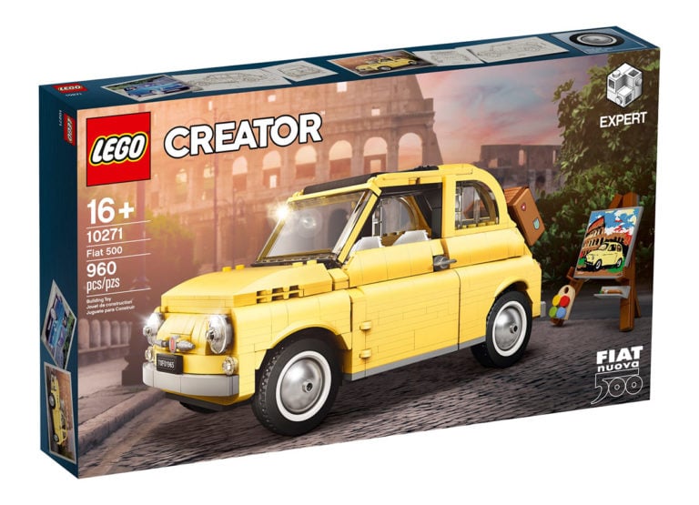Fiat and LEGO Built a Life-size Fiat 500
