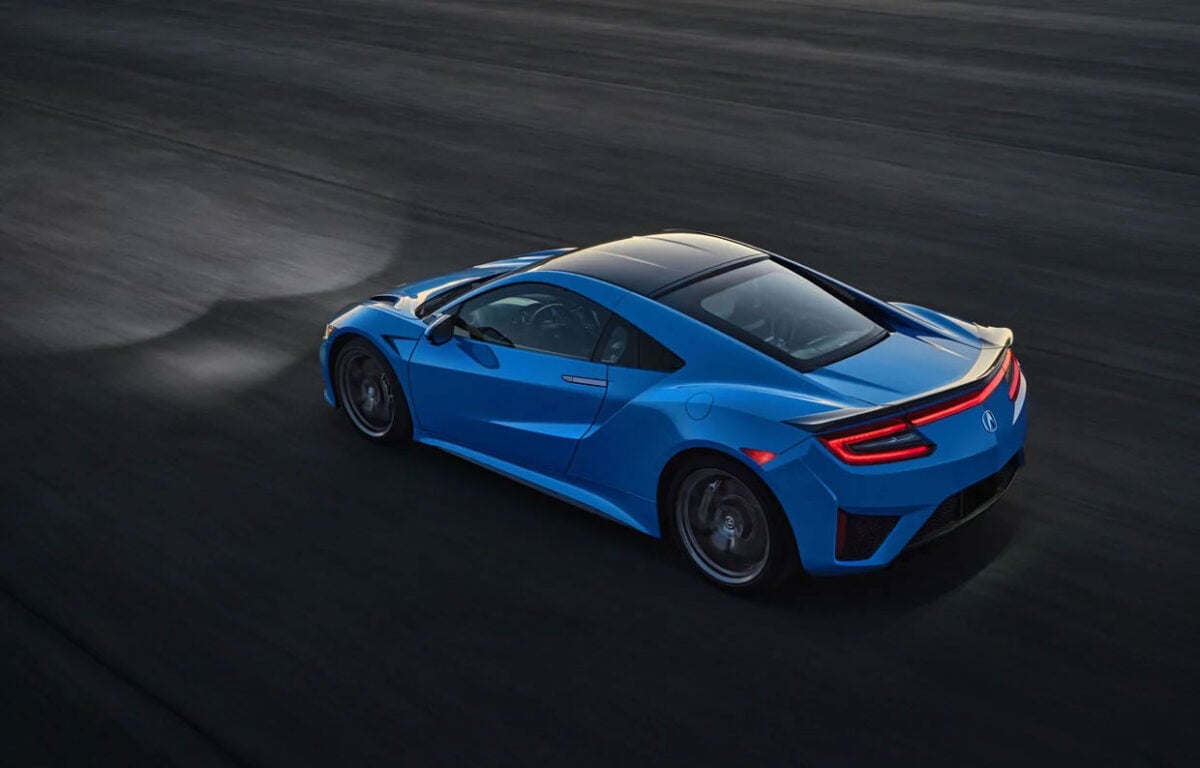 The 2021 Acura NSX Looks Fantastic in Long Beach Blue Pearl