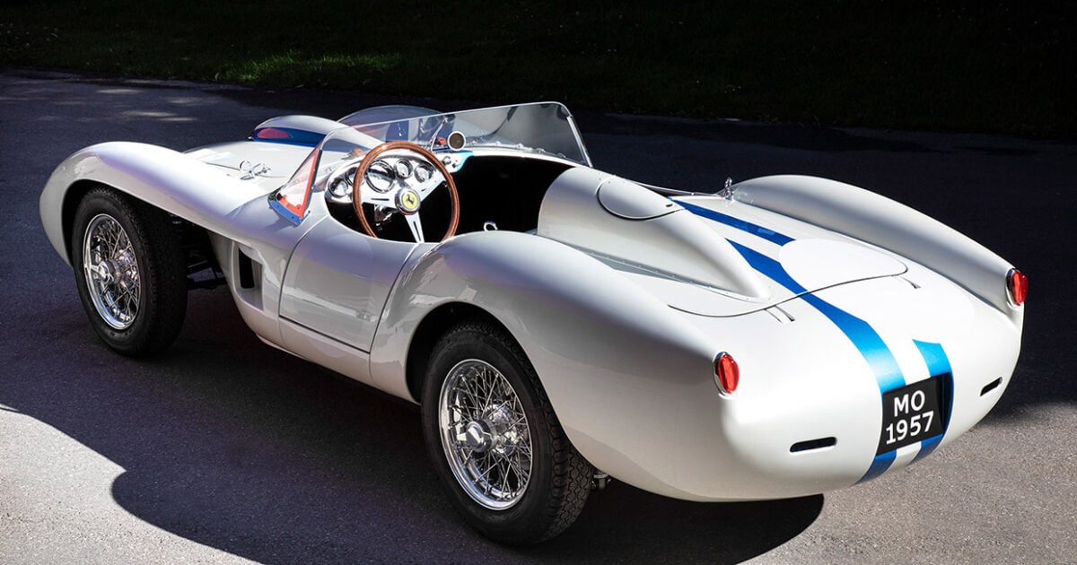 The Ferrari Testa Rossa J Is a Mini Electric Ferrari