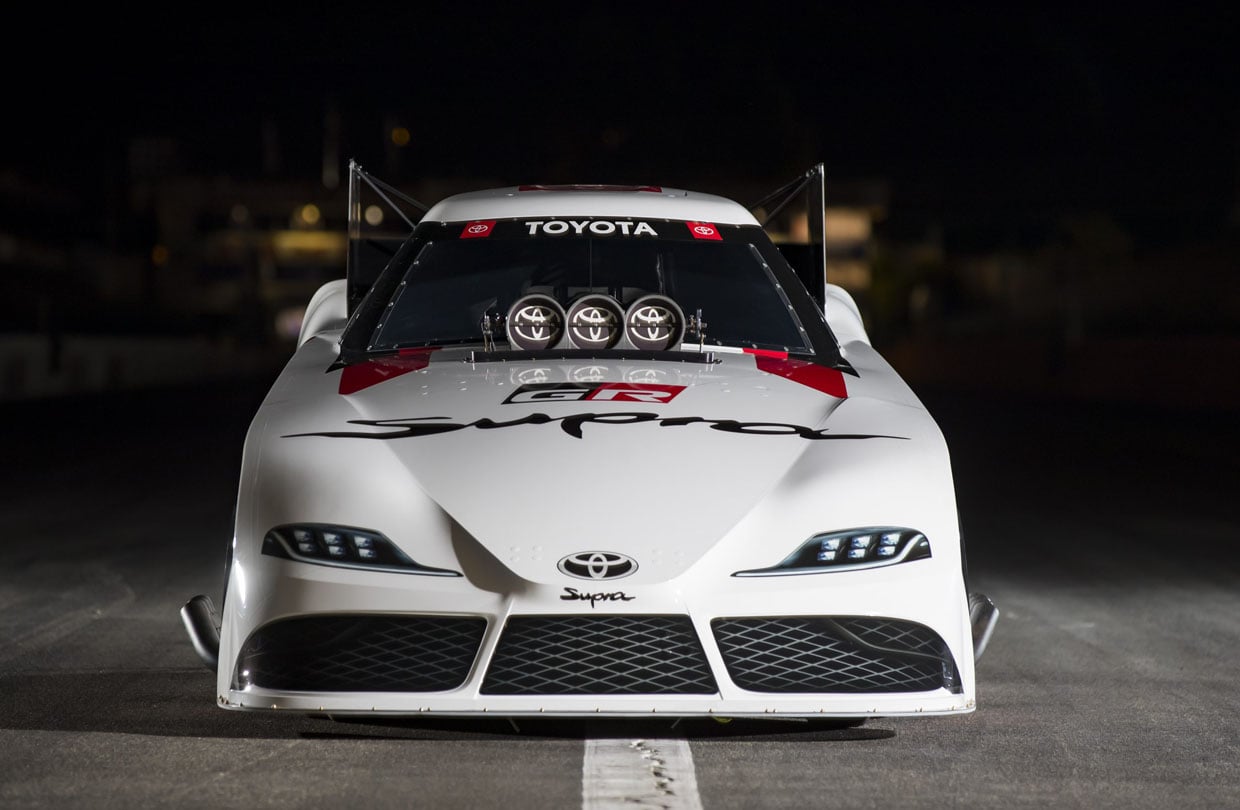 Toyota Reveals GR Supra NHRA Funny Car